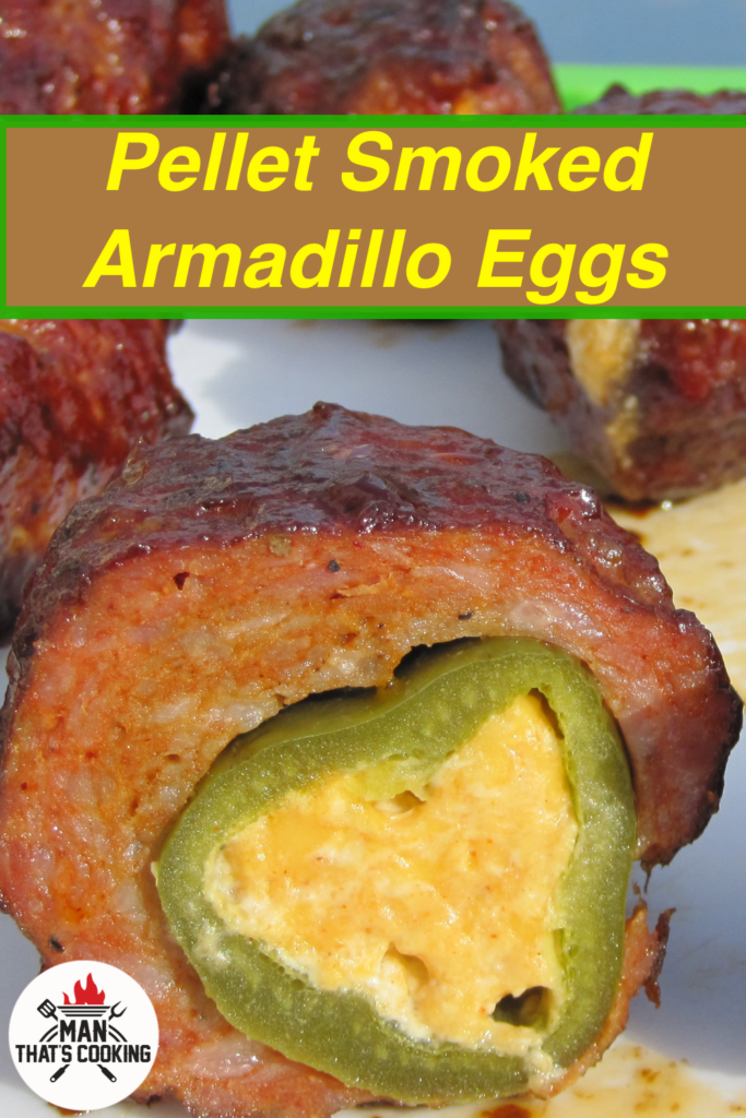 Pellet Smoked Armadillo Eggs – Man That's Cooking