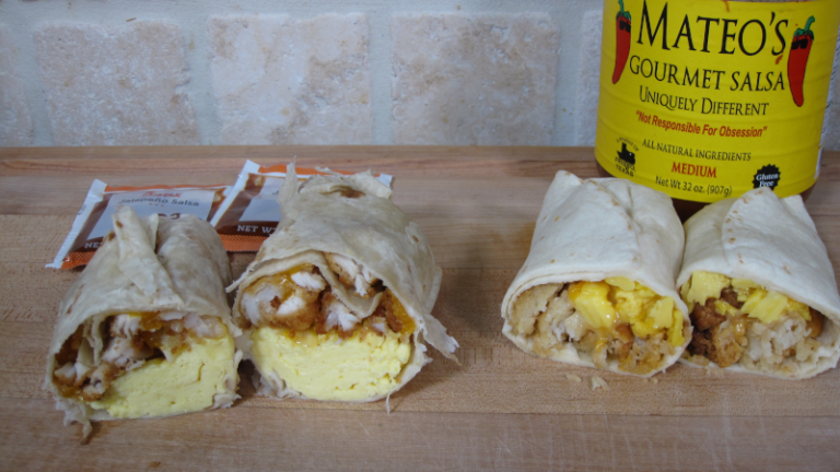 Chick-Fil-A Style Breakfast Burrito – Man That's Cooking
